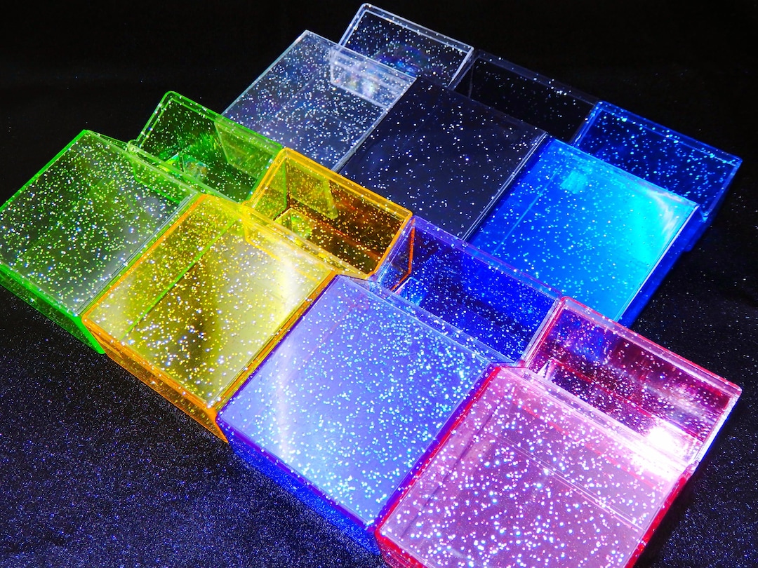 Glitter Acrylic Cigarette Case for 20 Regular/king Size Cigarettes ...