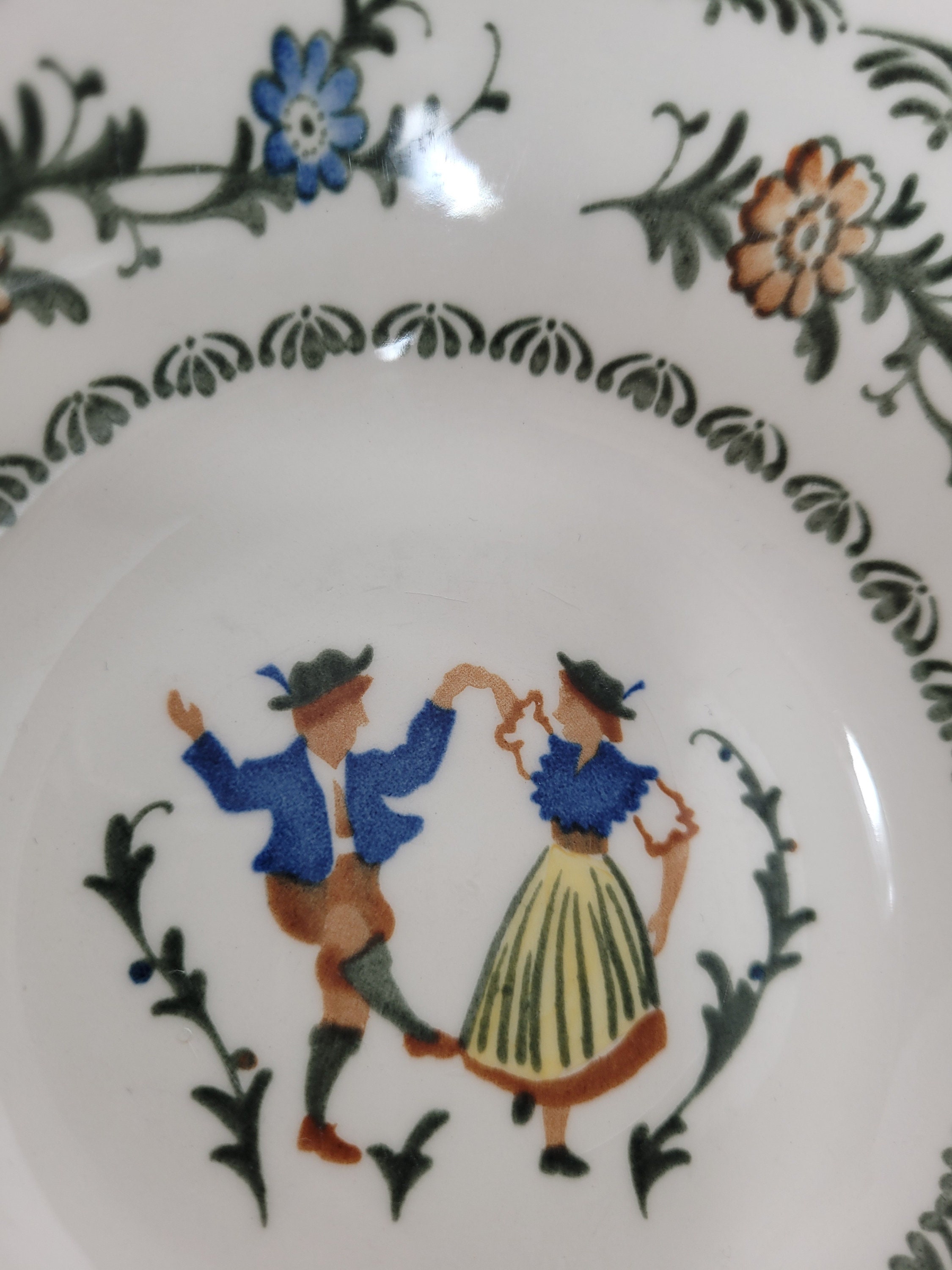 Bavaria by Nikko Japan- Dinner Plate - Salad Plate - Bowl - Saucer ...