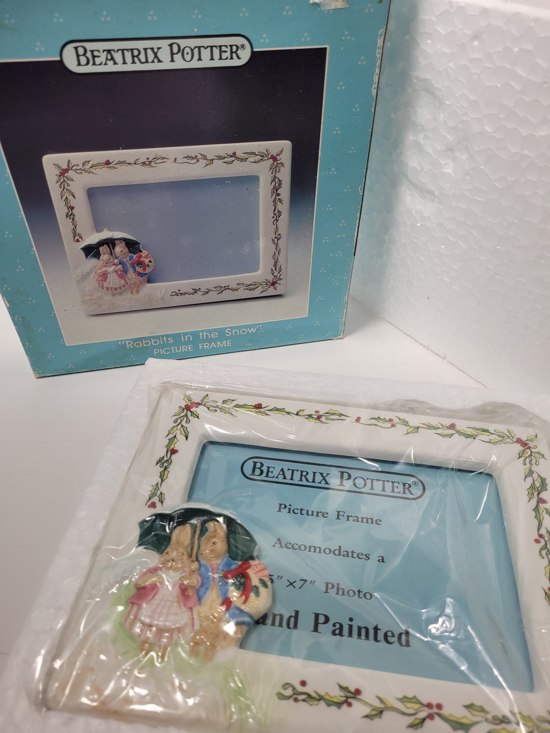 Peter Rabbit Frame in Box Beatrix Potter Vintage - Etsy
