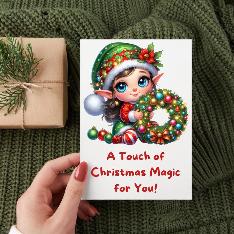 Christmas Elf Clipart Bundle: Watercolor Holiday Elves (PNG & JPG) - Etsy