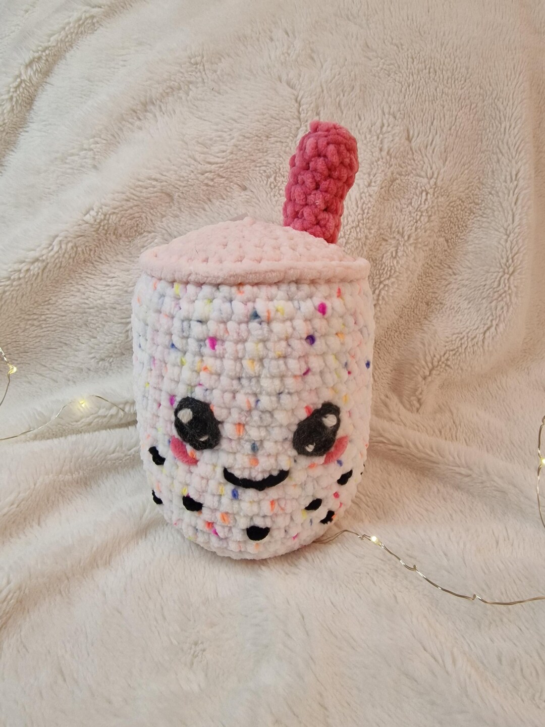 Bubble Tea, Amigurumi, Crochet, Plush, Cuddly Toy - Etsy