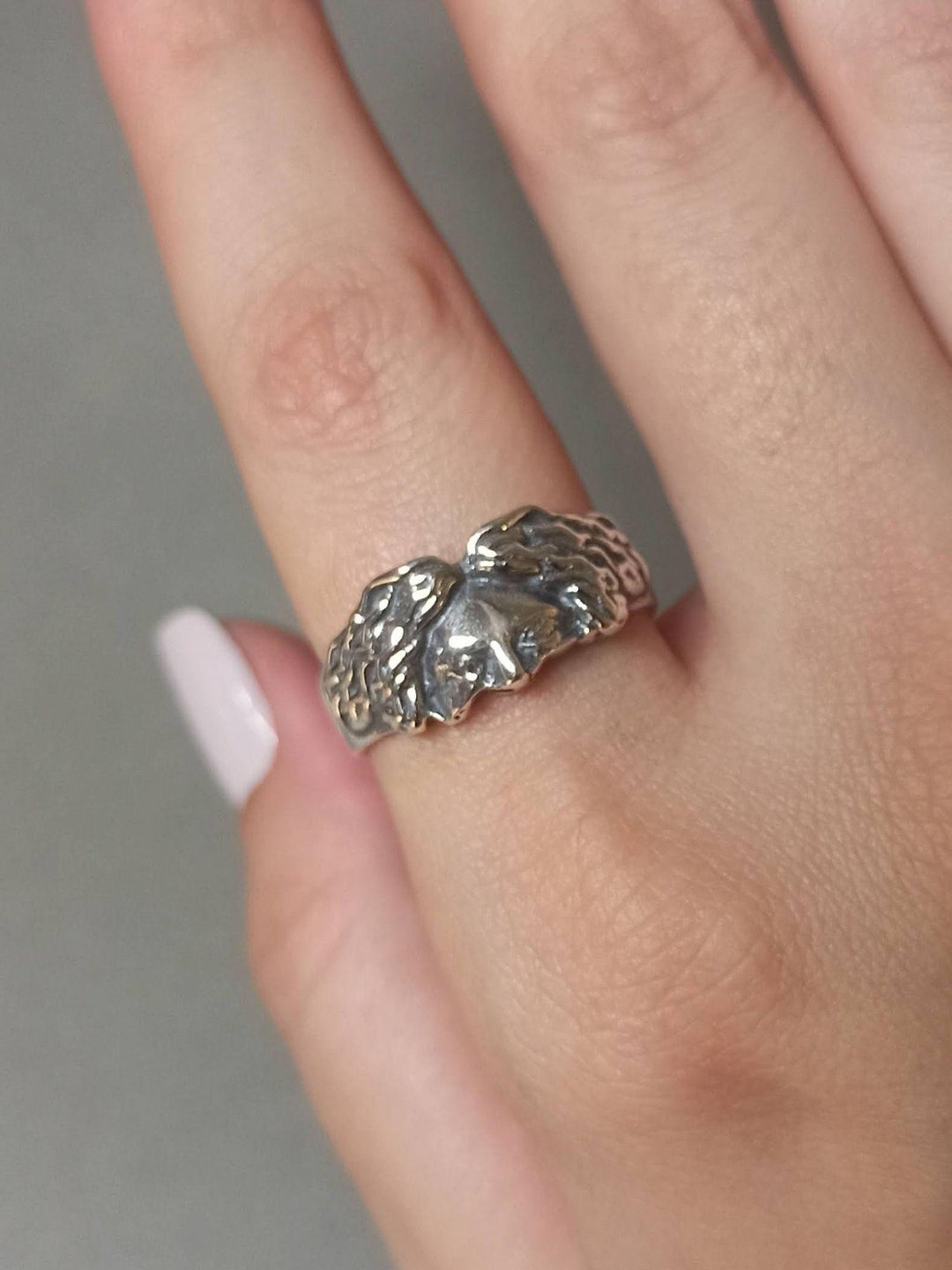 Goddess Venus Ring, Aphrodite Eyes Sterling Silver Ring, Roman Mythology Ring, Venus Eyes Ring ...