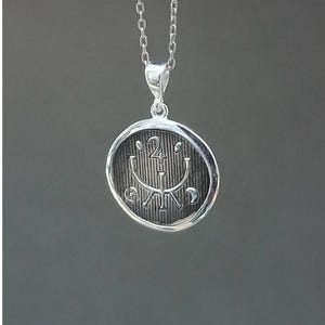 Jupiter Zodiac Sign Necklace, 14k Gold Filled 925k Silver Jupiter Charm ...