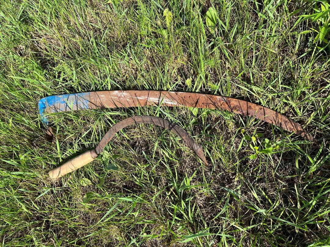 Antique Hand Sickle and Farming Scythe 1975. Farming Scythe 8 Number ...