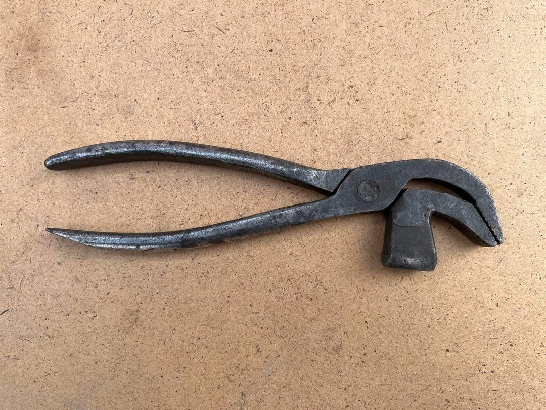 Shoemaker's Pincers, Cobbler's Pliers, Shoe Repair Tool, Leatherworking ...