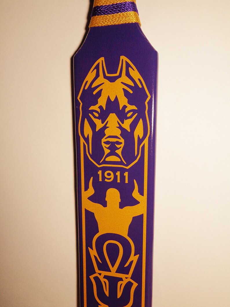 Omega Psi Phi 22 Inch Paddle, Greek Paddles, Greek Paraphernalia - Etsy