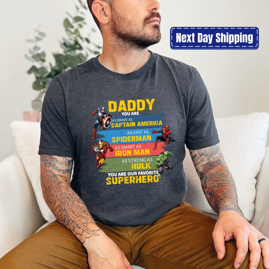 Daddy You Are Our Favorite Superhero Shirt, Funny Dad Shirt, Gift for Father Day, Fathers Day ...