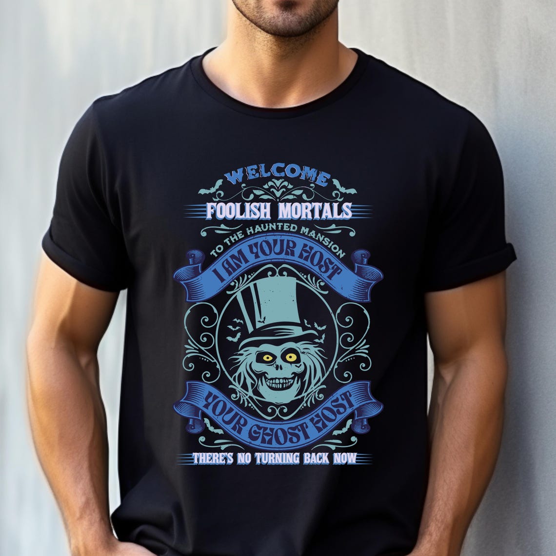 Funny the Haunted Mansion Hatbox Ghost I Am Your Host T-shirt, Foolish ...