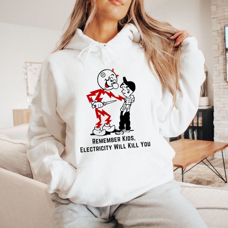 Remember Kids Electricity Kills - Etsy