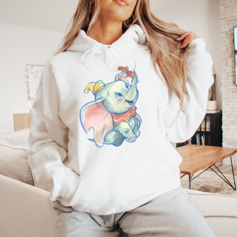 Dumbo Watercolor Sweatshirt, Disney Dumbo Sweatshirt, Disney Shirt ...