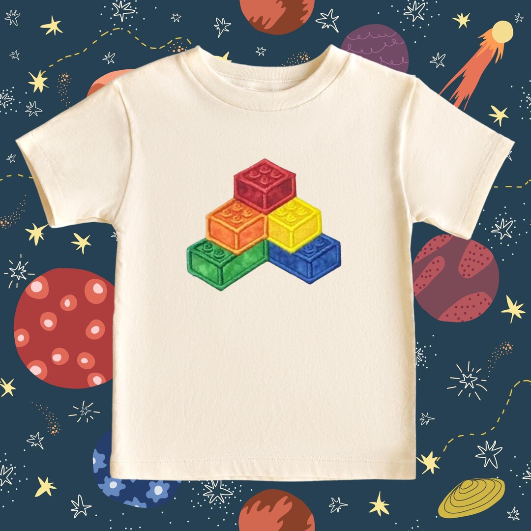 Building Bricks Shirt, Building Blocks Family Matching Shirts, Building ...