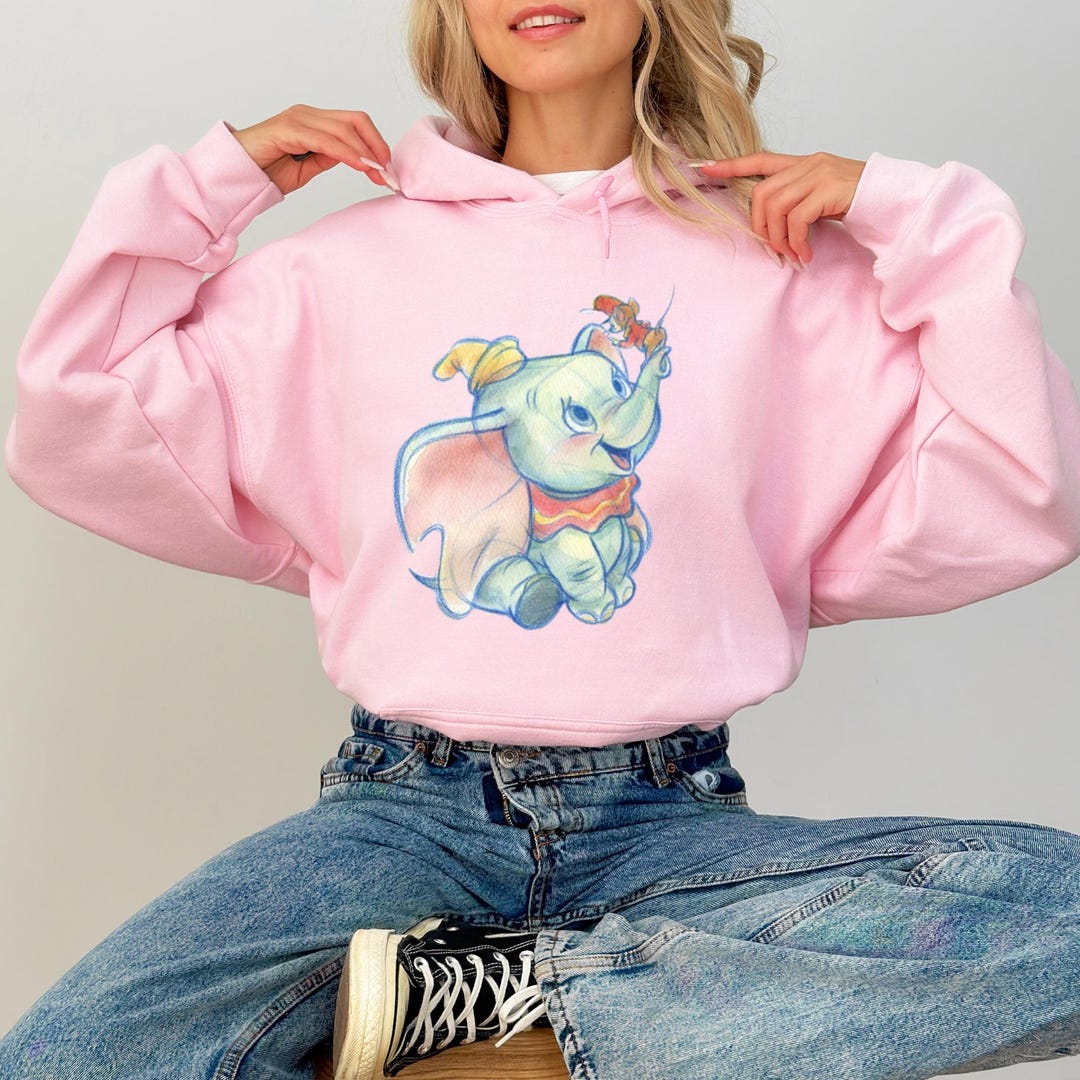 Dumbo Watercolor Sweatshirt, Disney Dumbo Sweatshirt, Disney Shirt ...