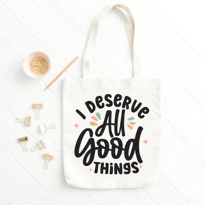 Affirmation Quotes SVG Bundle, Positive - Etsy