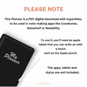 Adhd Digital Planner, Adhd Daily Planner - Etsy