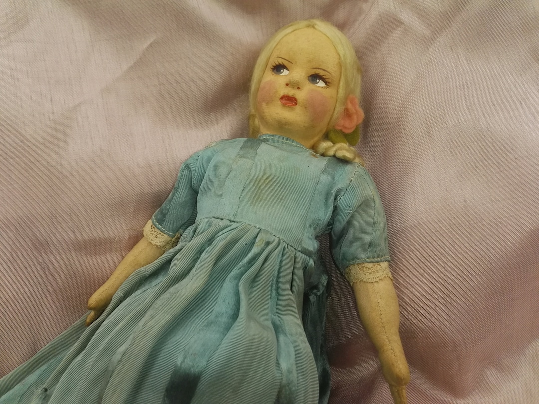 Vintage Cloth Doll - Etsy