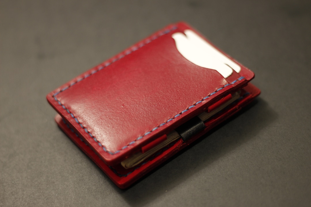 The Magic Wallet (pattern) - DIY Handmade Card Holder Leather Craft ...