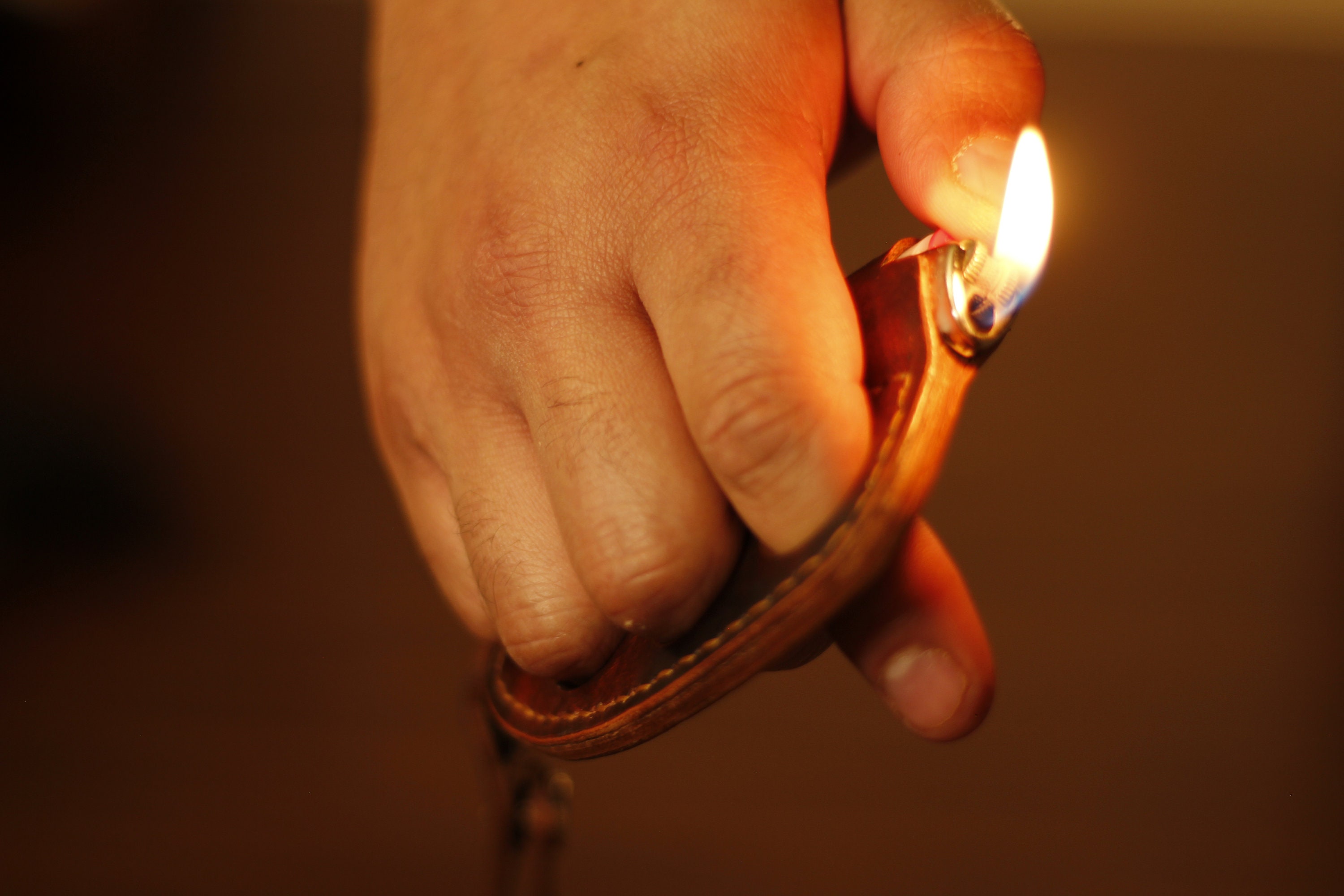 Knuckle Duster Lighter Case (pattern) - DIY Leather Craft Bic Lighter ...