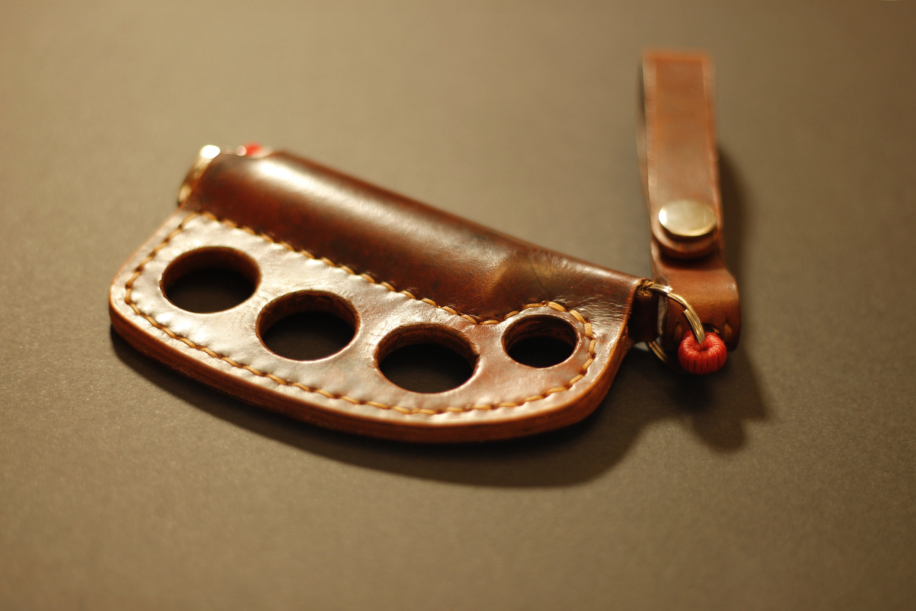 Knuckle Duster Lighter Case (pattern) - DIY Leather Craft Bic Lighter ...