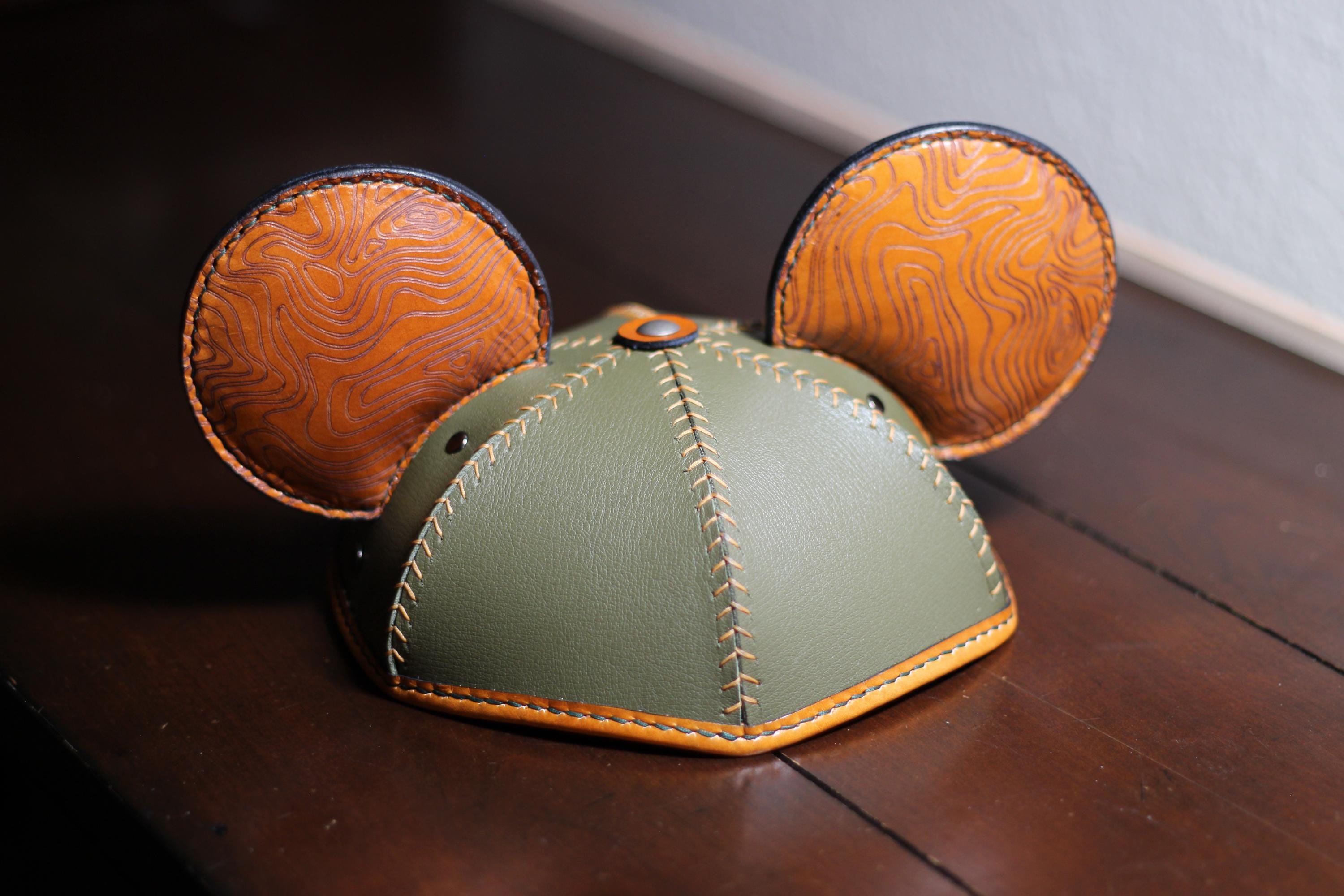 Mouse Ear Cap (digital Download Pattern) DIY Printable Leather Craft ...