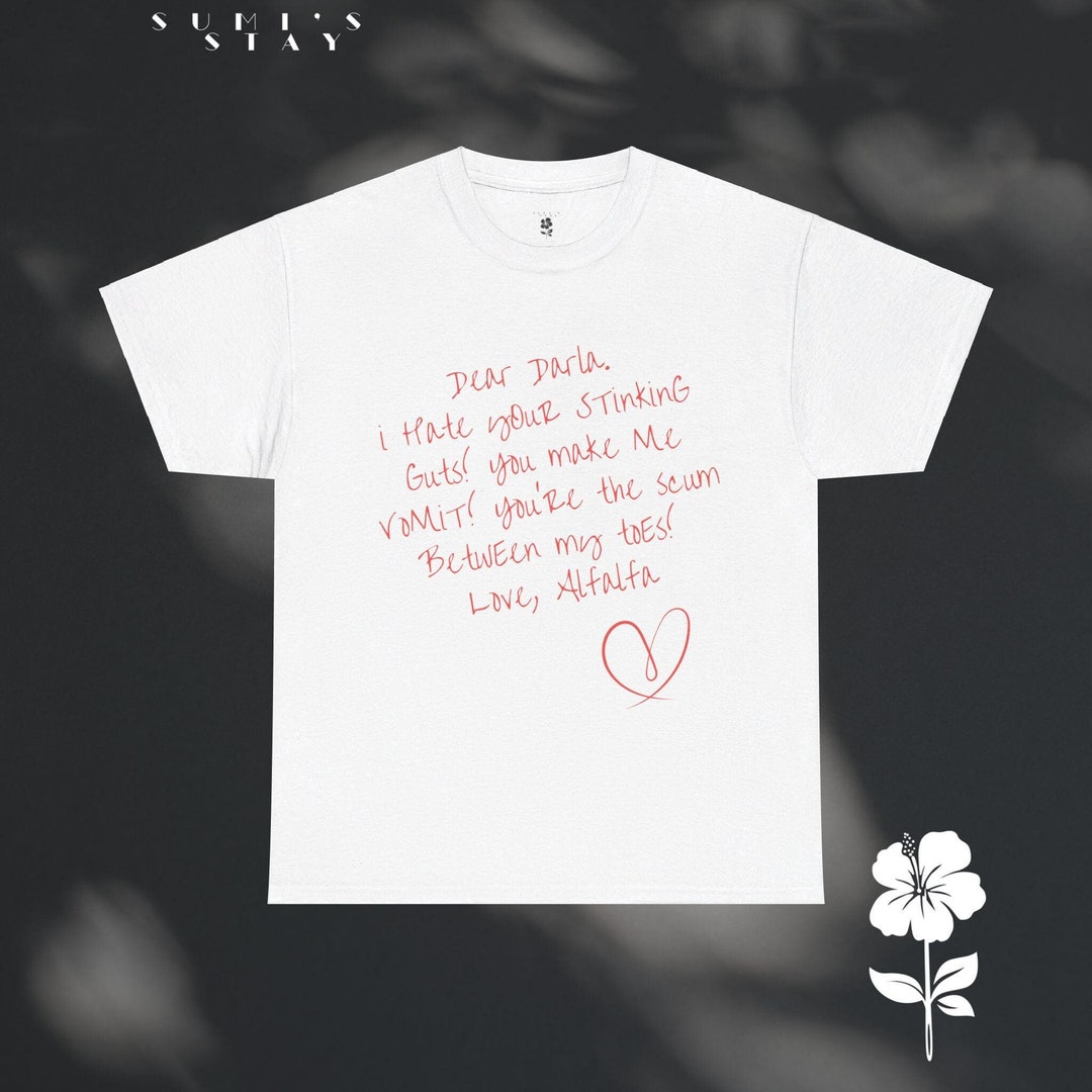 Little Rascals Tee, Alfalfa, Love Note, Gifts for Significant Other ...