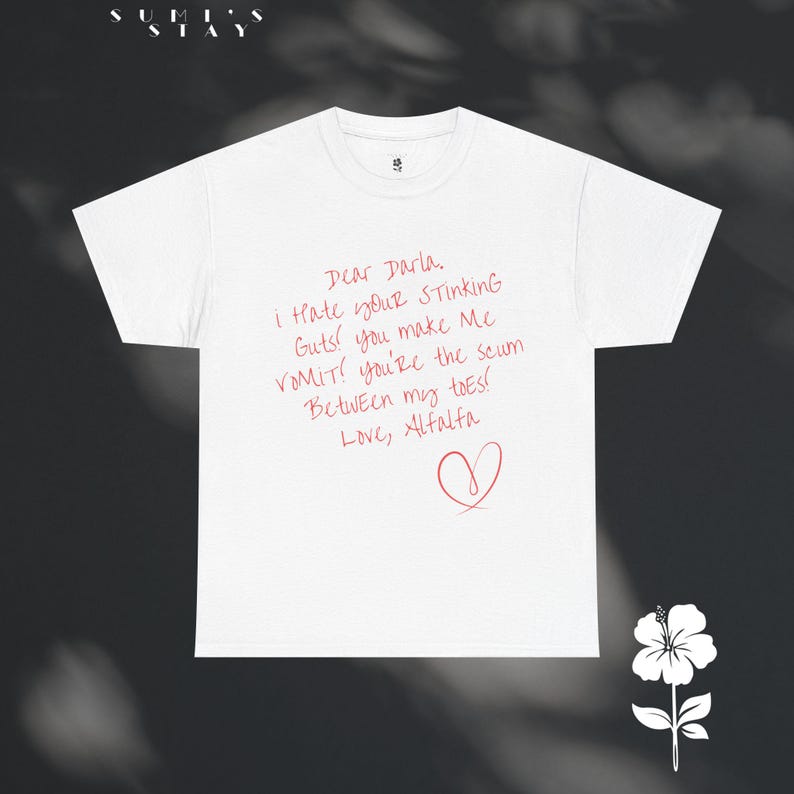 Little Rascals Tee, Alfalfa, Love Note, Gifts for Significant Other ...