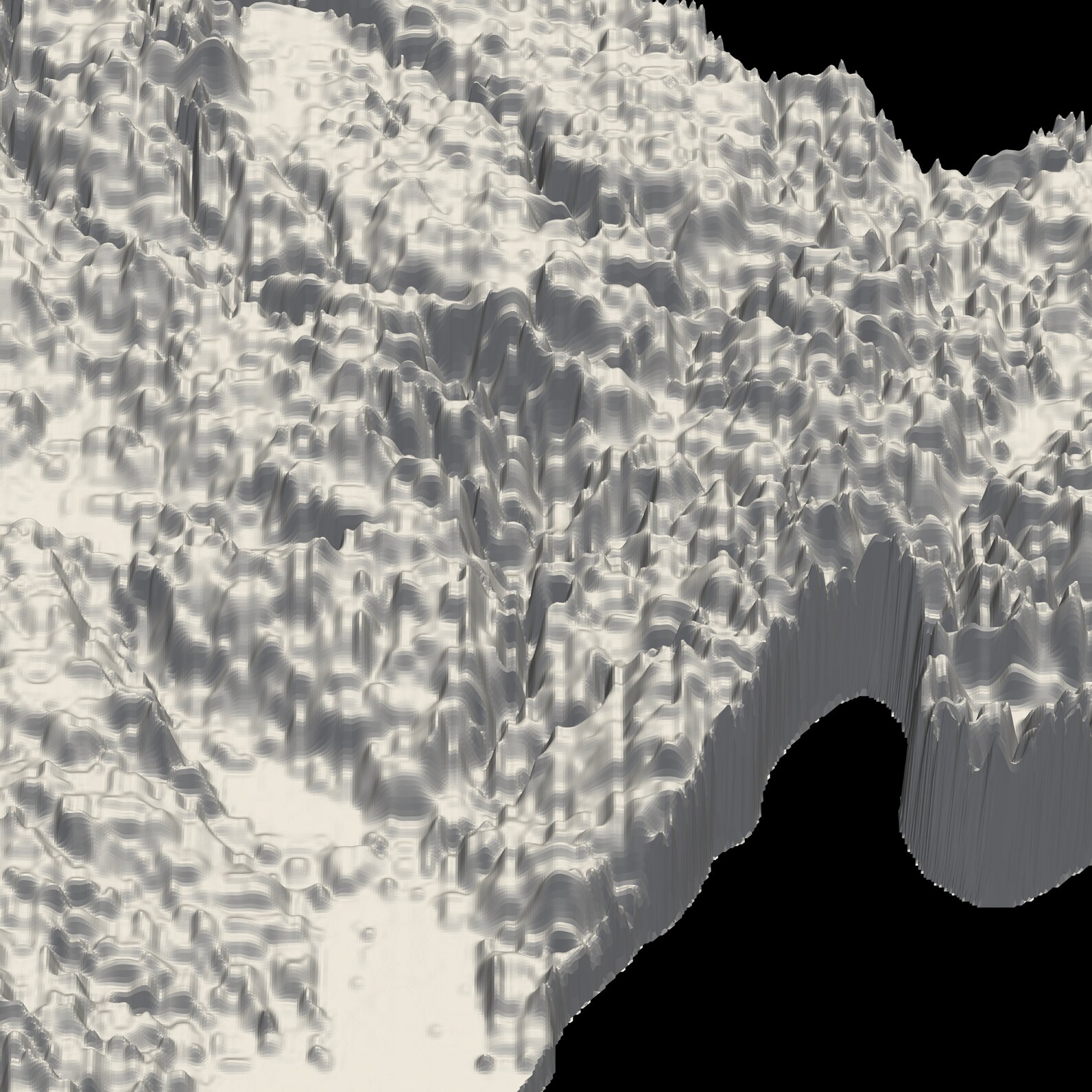 3D Topographical Relief Map of Montenegro CNC, 3D Print Terrain STL ...