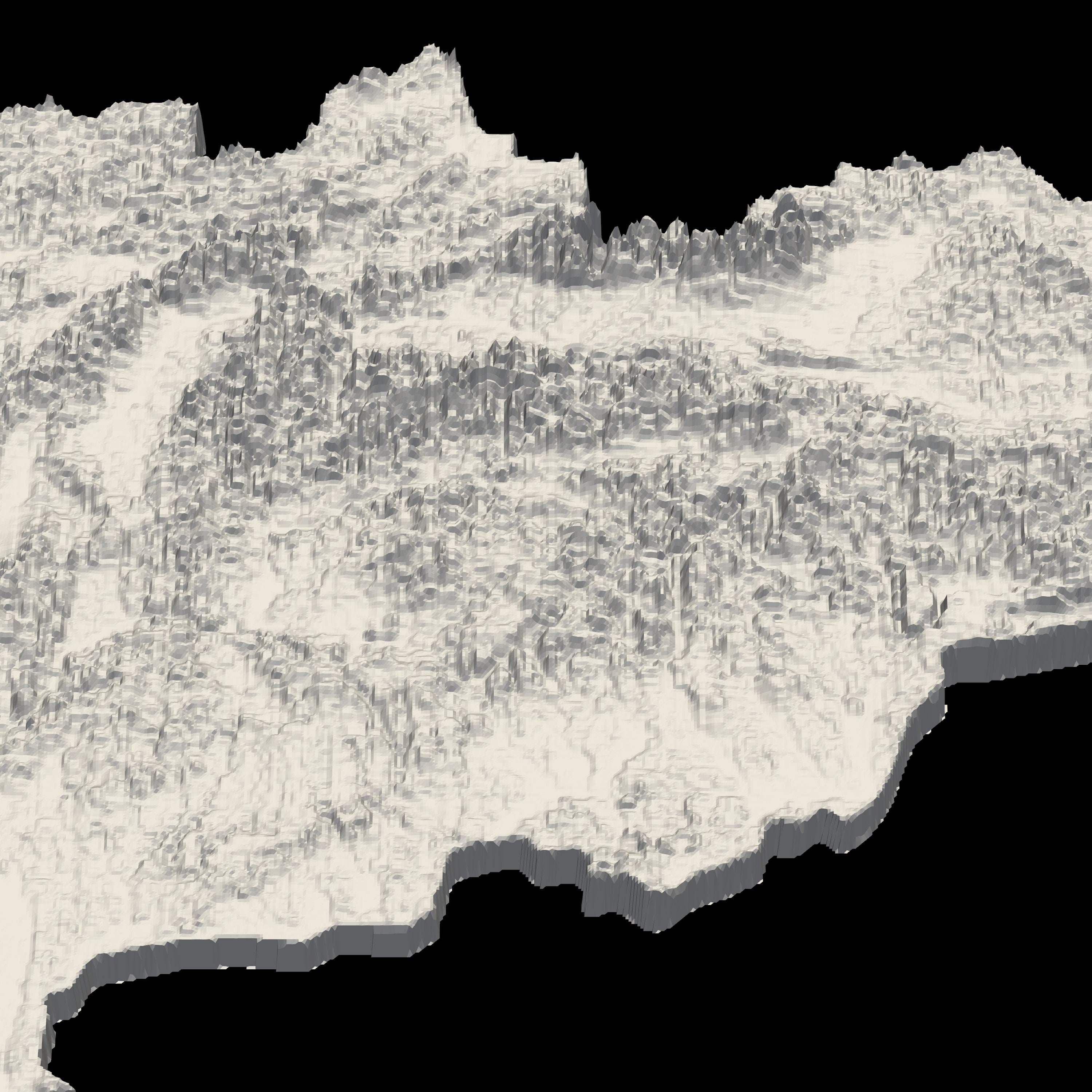 3D Topographical Relief Map of Slovakia CNC, 3D Print Terrain STL Model ...