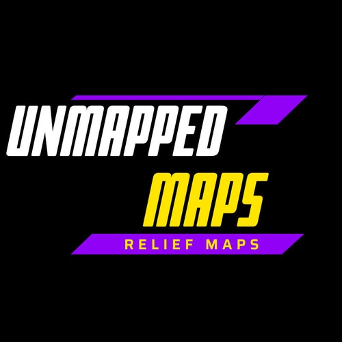 UnmappedMaps - Etsy