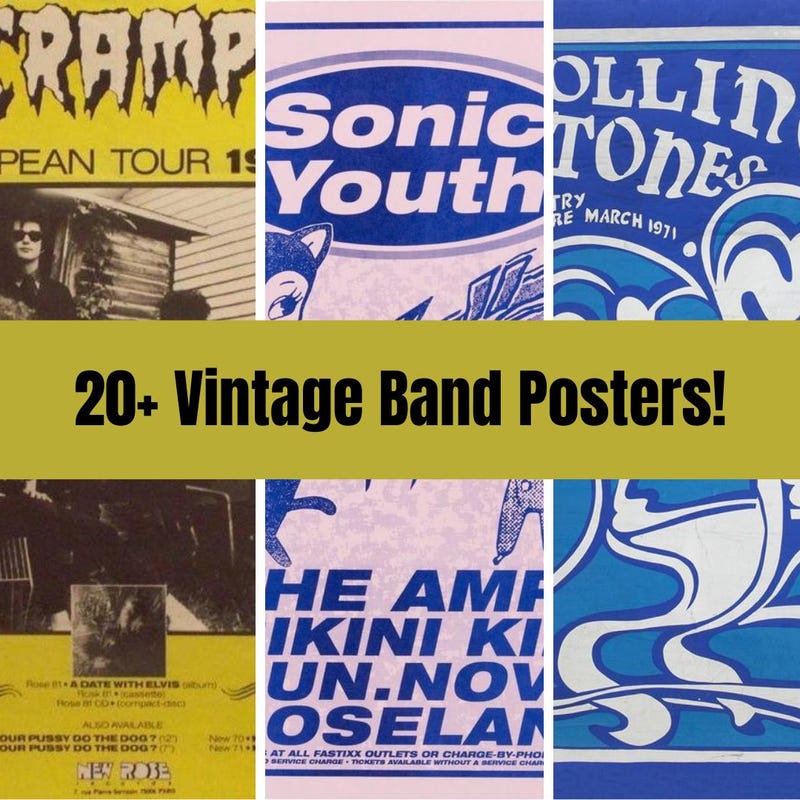 Punk Posters - Etsy