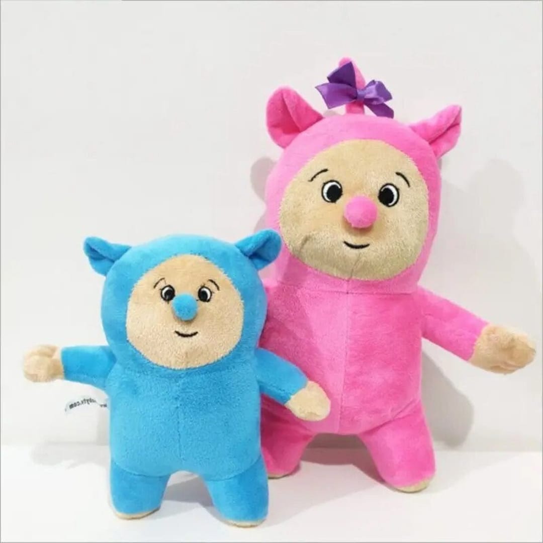 2pcs/set Baby TV Billy and Bam Cartoon Plush Figure Toy Soft Stuffed ...