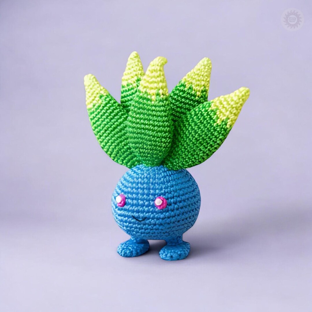 Pokemon Animation Amigurumi Crochet Oddish Crochet Patterns Gift for ...