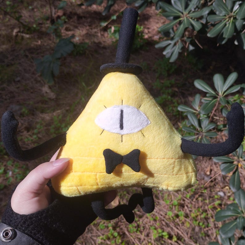 Peluche Articulado De Bill Chiper / Gravity Falls / Peluche / Hecho a ...