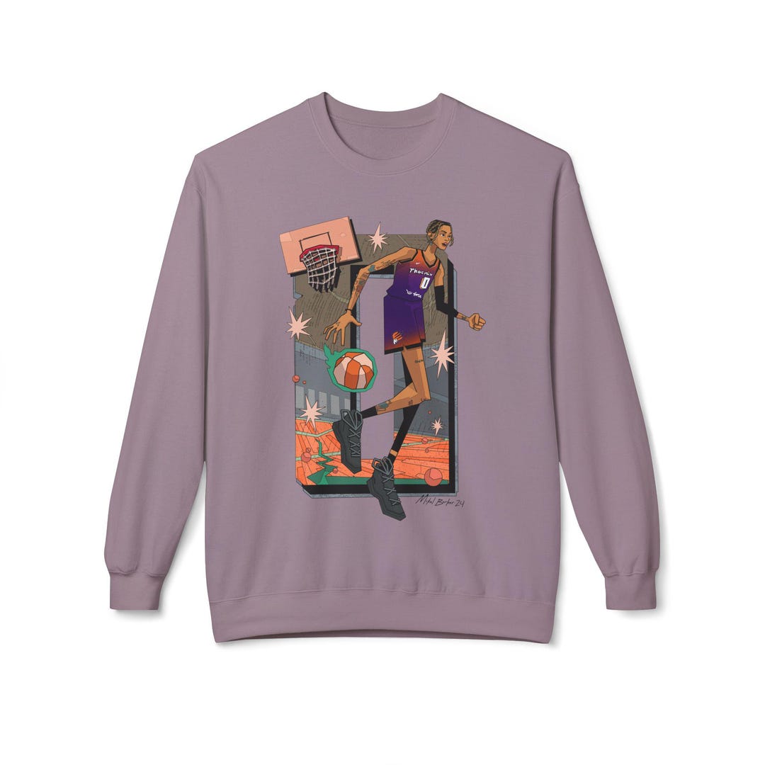WNBA Phoenix Mercury Sweatshirt Fan Art Retro Design, Natasha Cloud 0 ...