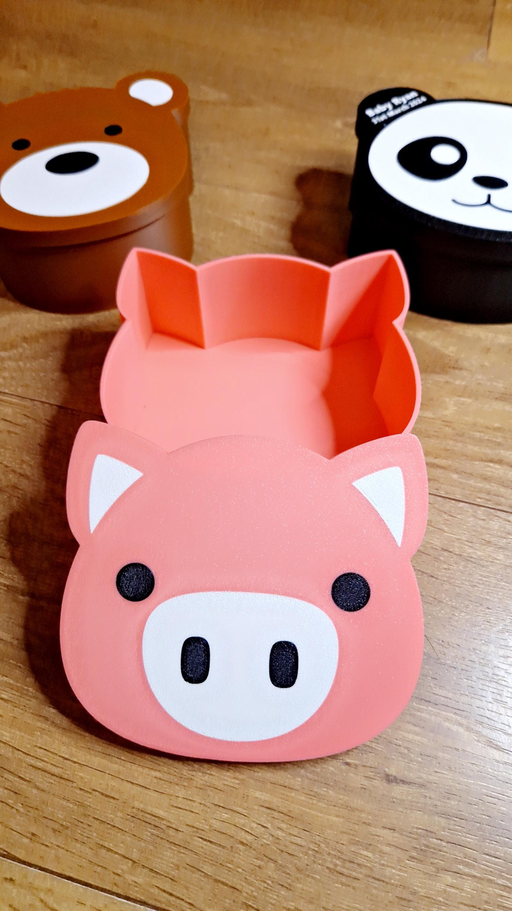 Animal Safari Baby Boxes 3D Printed Gift Kids Storage Personalised - Etsy