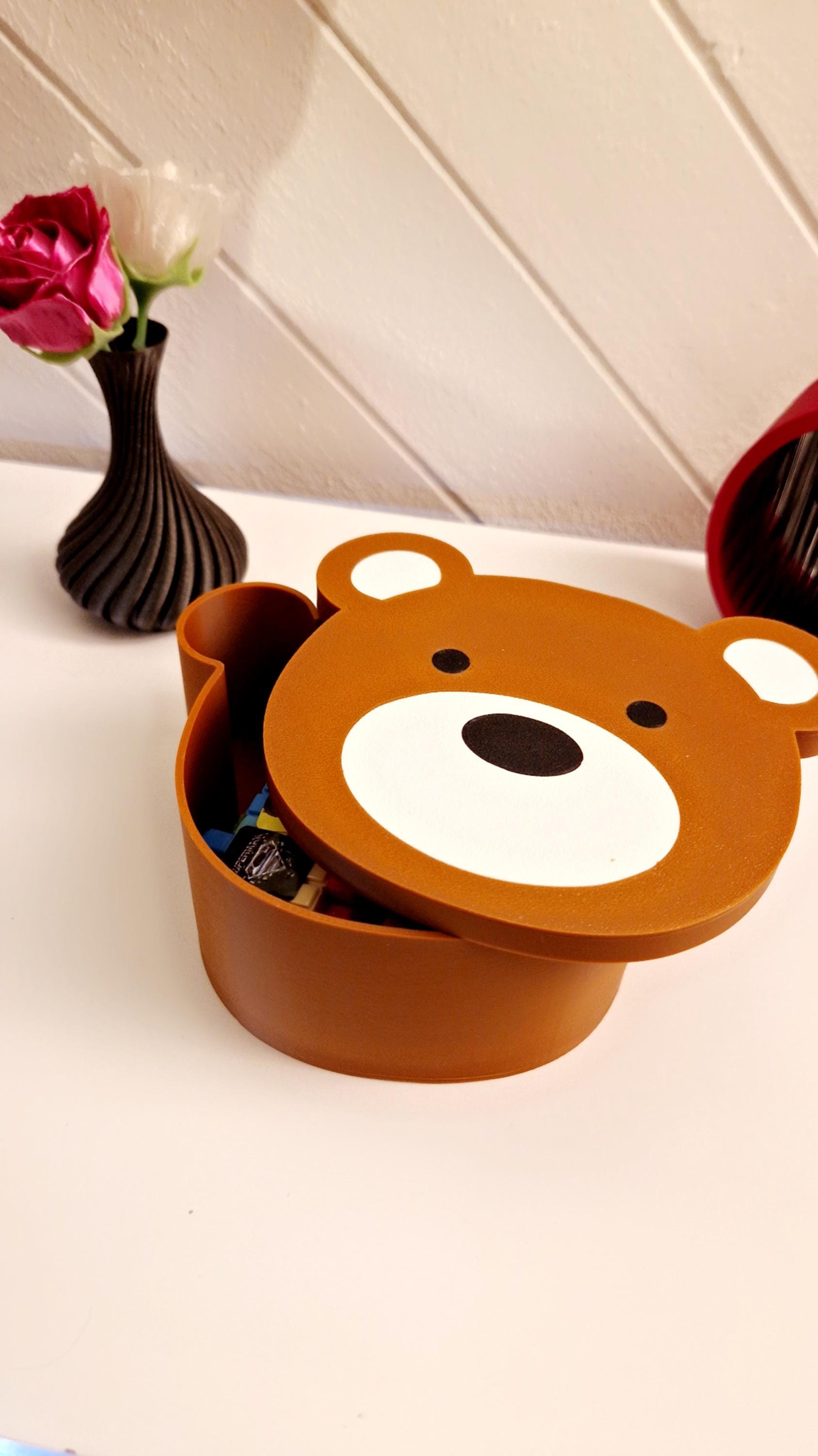 Animal Safari Baby Boxes 3D Printed Gift Kids Storage Personalised - Etsy