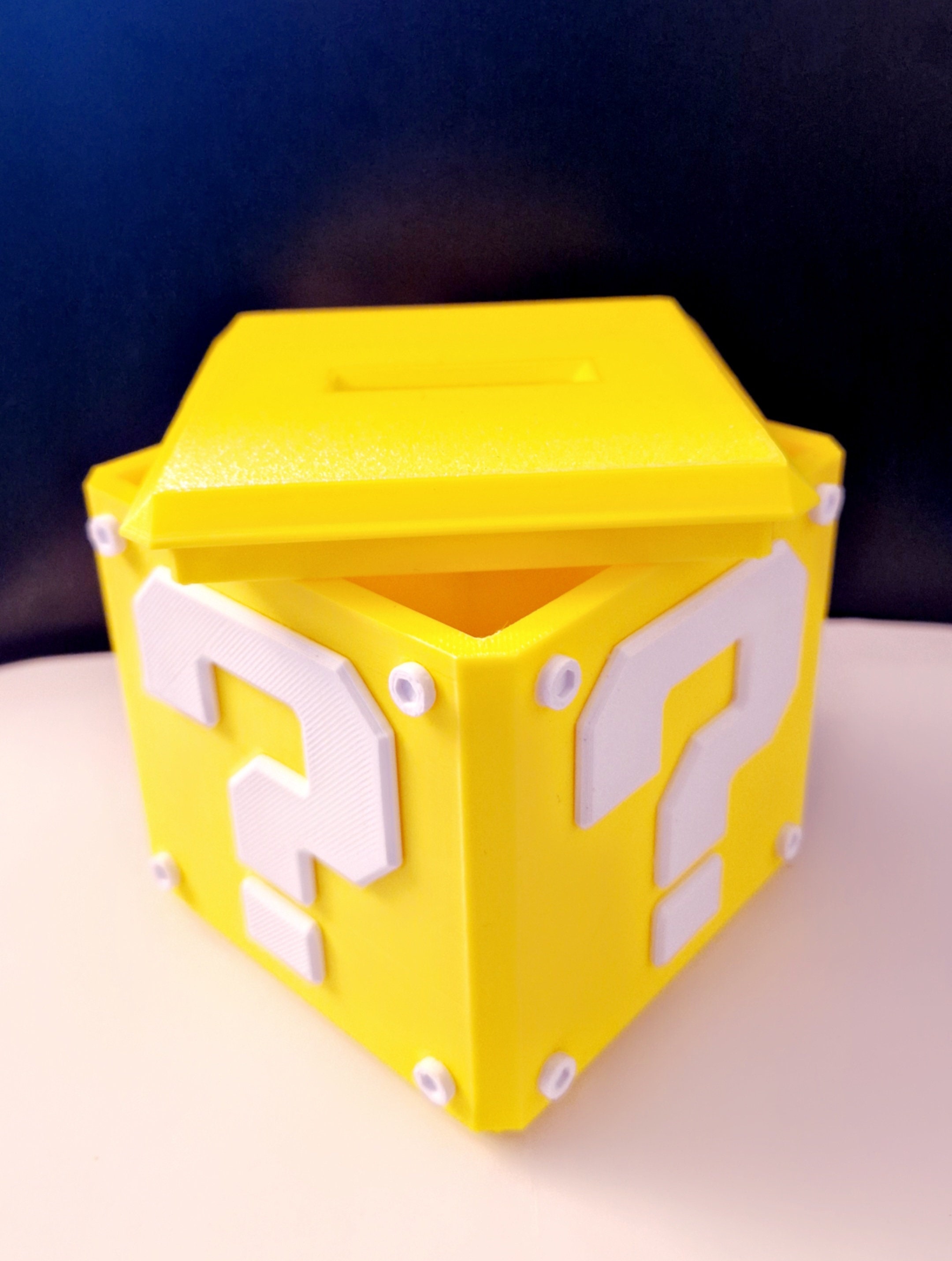 Retro Video Game Question Mark Money Box Piggy Bank Prize Box - Etsy