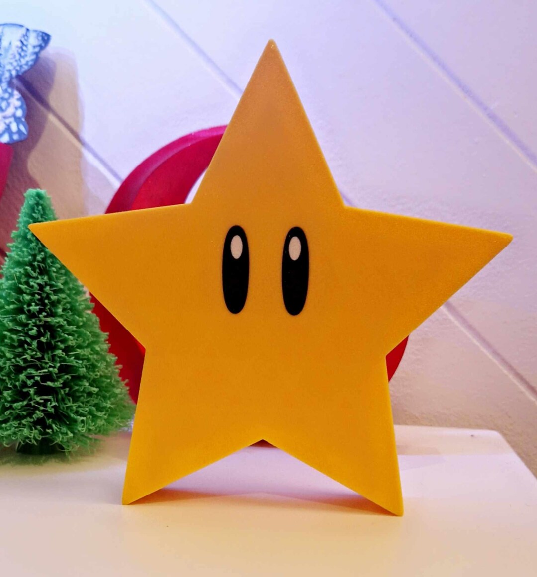 Christmas Star Tree Topper Cartoon Home Decor - Etsy