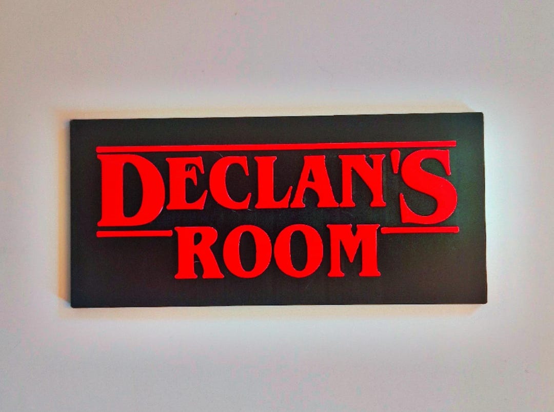 Personalised Strange Ways Sign - Custom Sci-fi Bedroom Door Name Plaque ...