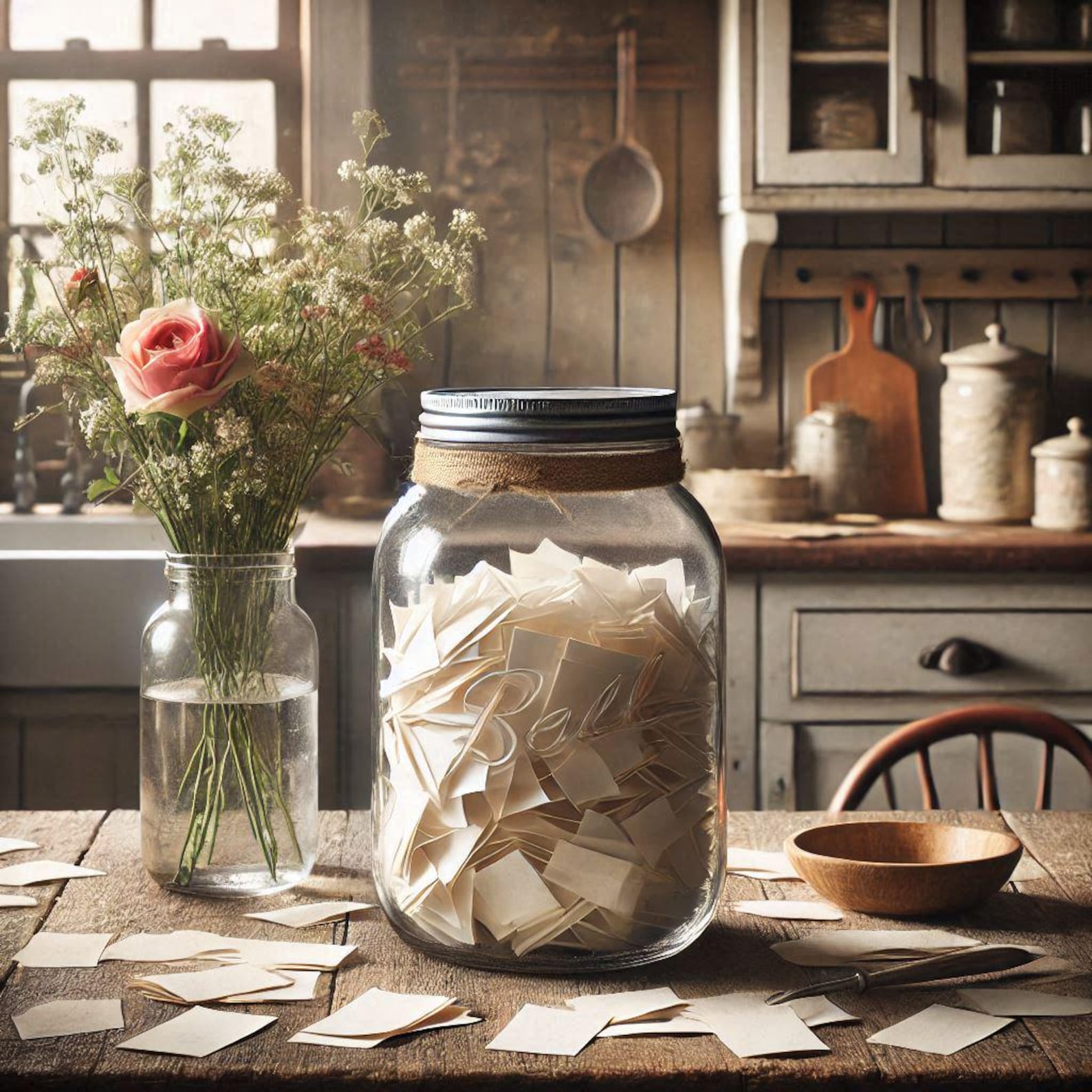 SCRIPTURE JAR | ENCOURAGING Bible Verse Jar Make Your Own | Grief Gift ...