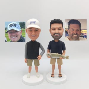 Personalized Couple Figurine, Custom Couple Bobbleheads, Wedding Cake ...