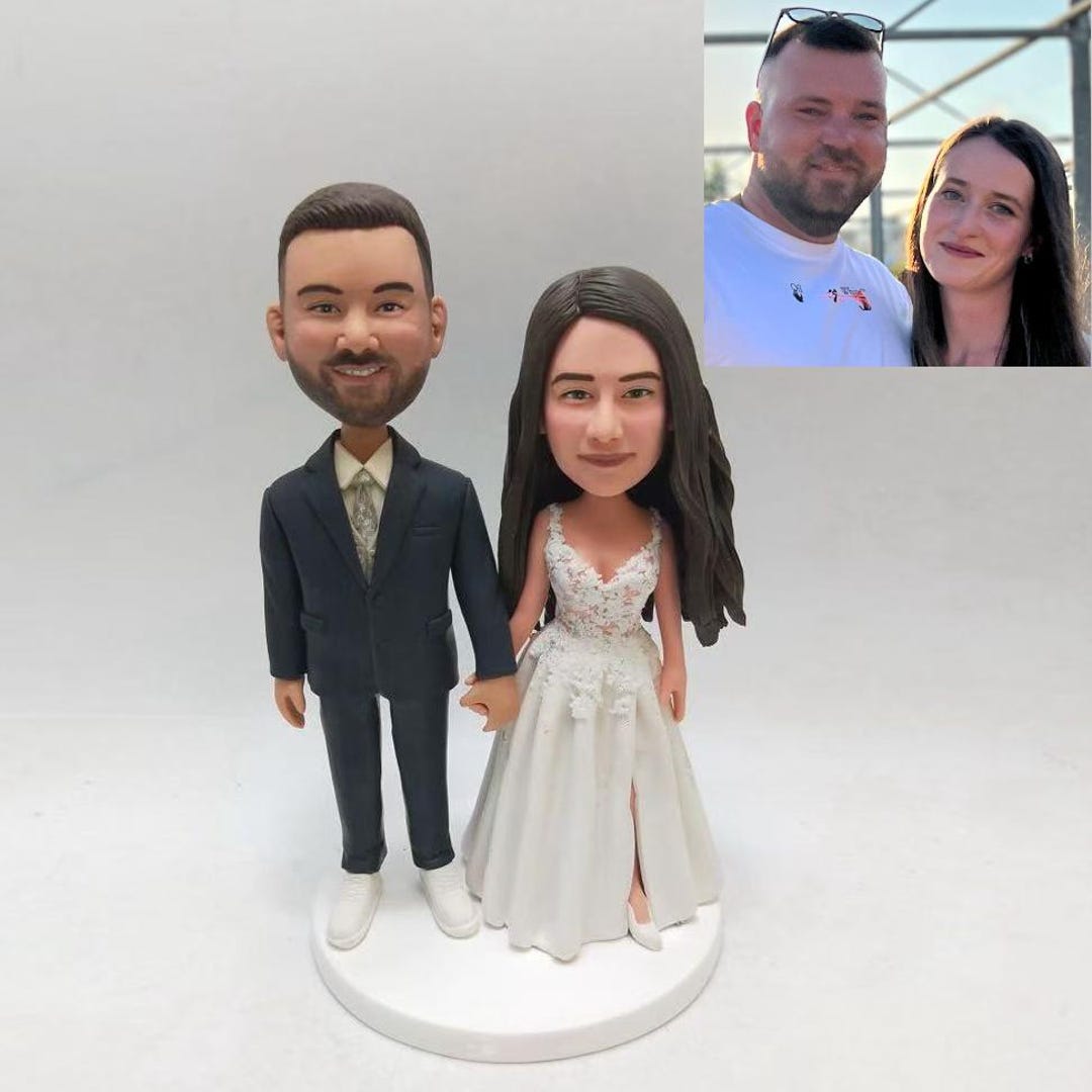 Custom Couple Bobblehead for Anniversary,customized Bobblehead for ...