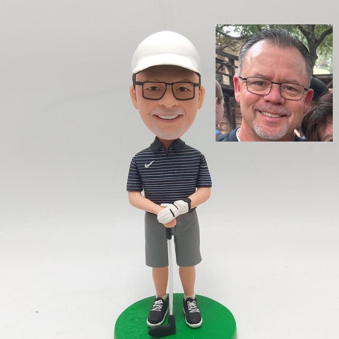Personalized Golf Bobbleheads Custom Figurines for Golf Fans Holiday ...