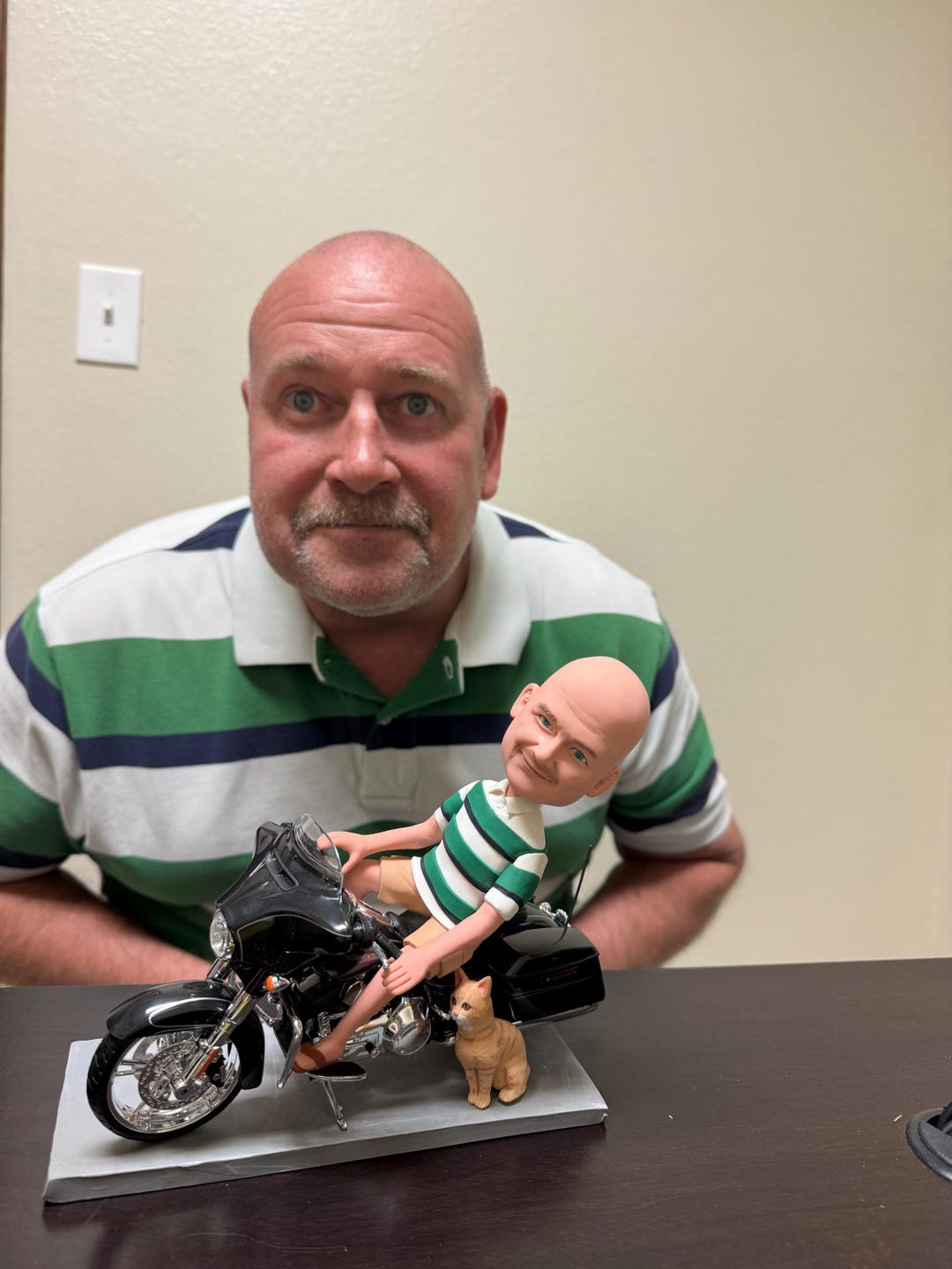 Custom Motorcycle Bobblehead，custom Motorcycle Gifts for Husband ...