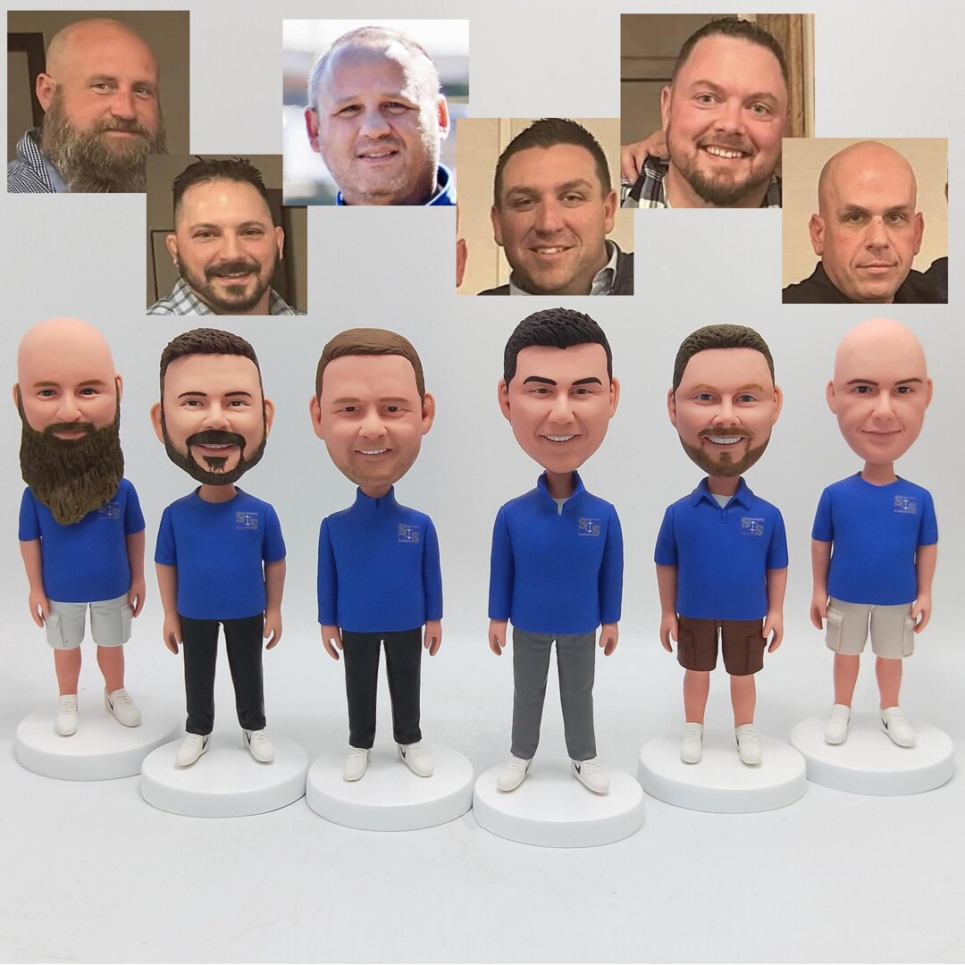 Basketball Coach Bobblehead Custom, Personalized Baseball Coach Figure ...