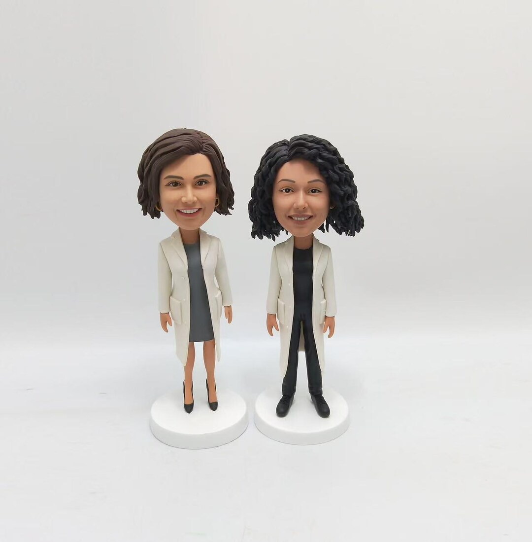 Handmade Medical Professional Figurine, Photo Portrait Sculpture - Etsy
