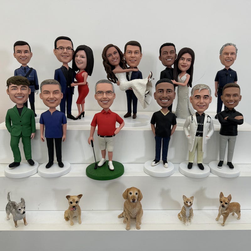 Custom Bobbleheads - Etsy