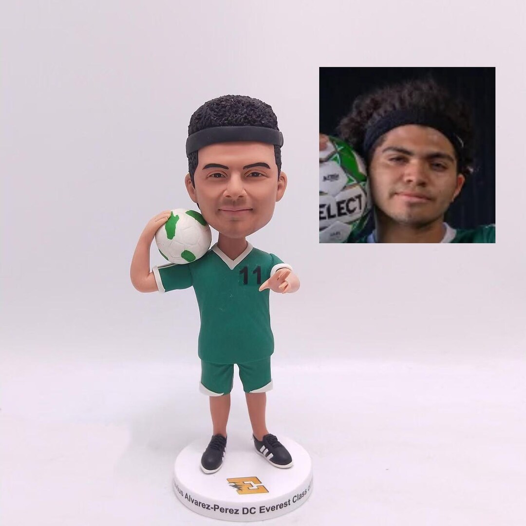 Custom Football Player Bobblehead for Kids, Unique Gifts for Football ...