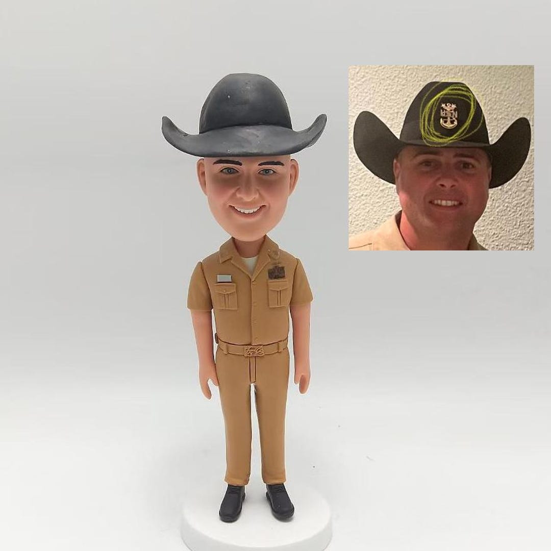 Custom Naval Officer Bobblehead, Custom Soldier Bobblehead, Custom ...