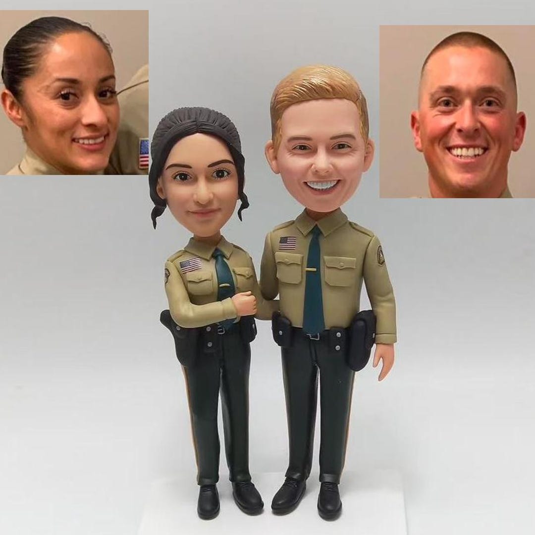 Custom Police Officer Bobblehead, Custom Policemen Bobbleheads, Law ...