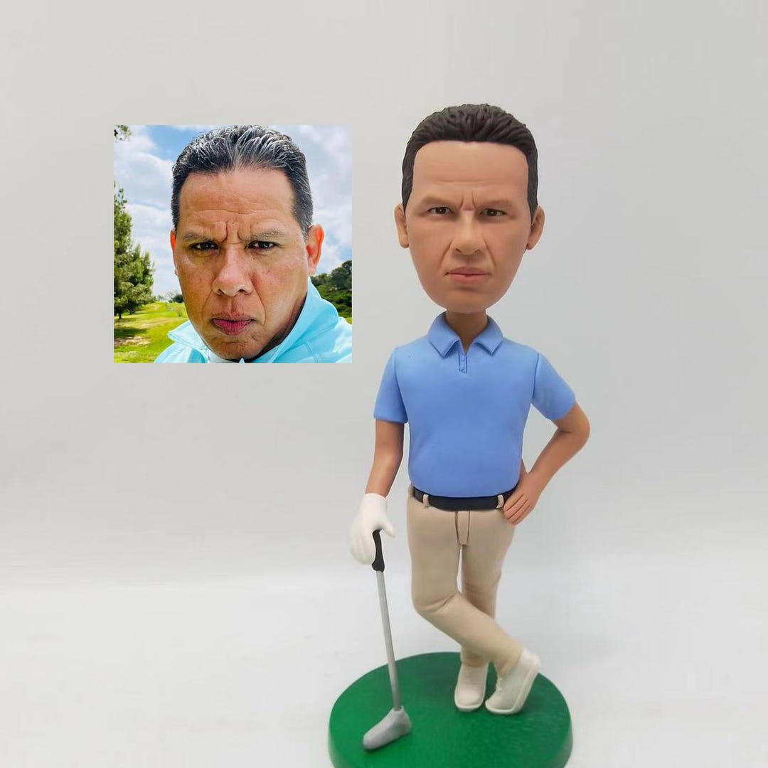 Custom Golf Bobblehead, Personalized Chrismas Day Gifts for Him,custom ...